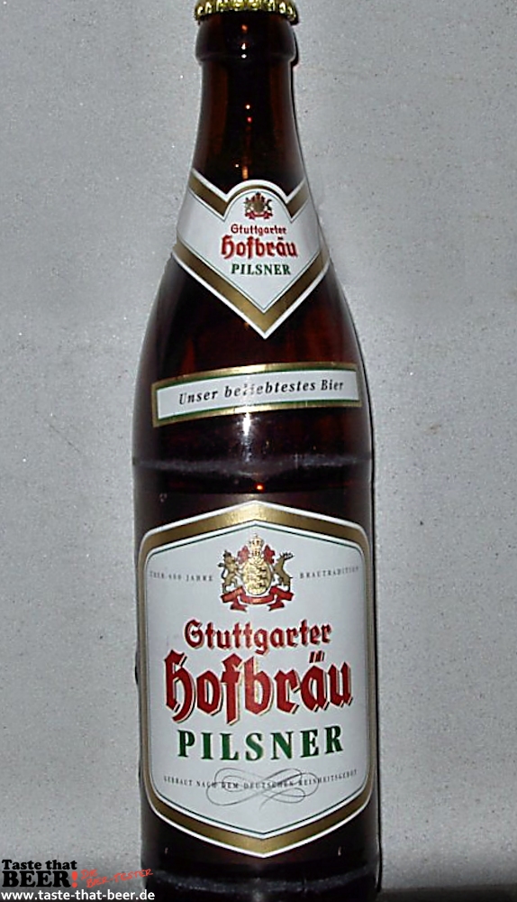Stuttgarter Hofbräu Pilsner – Taste-that-Beer.de